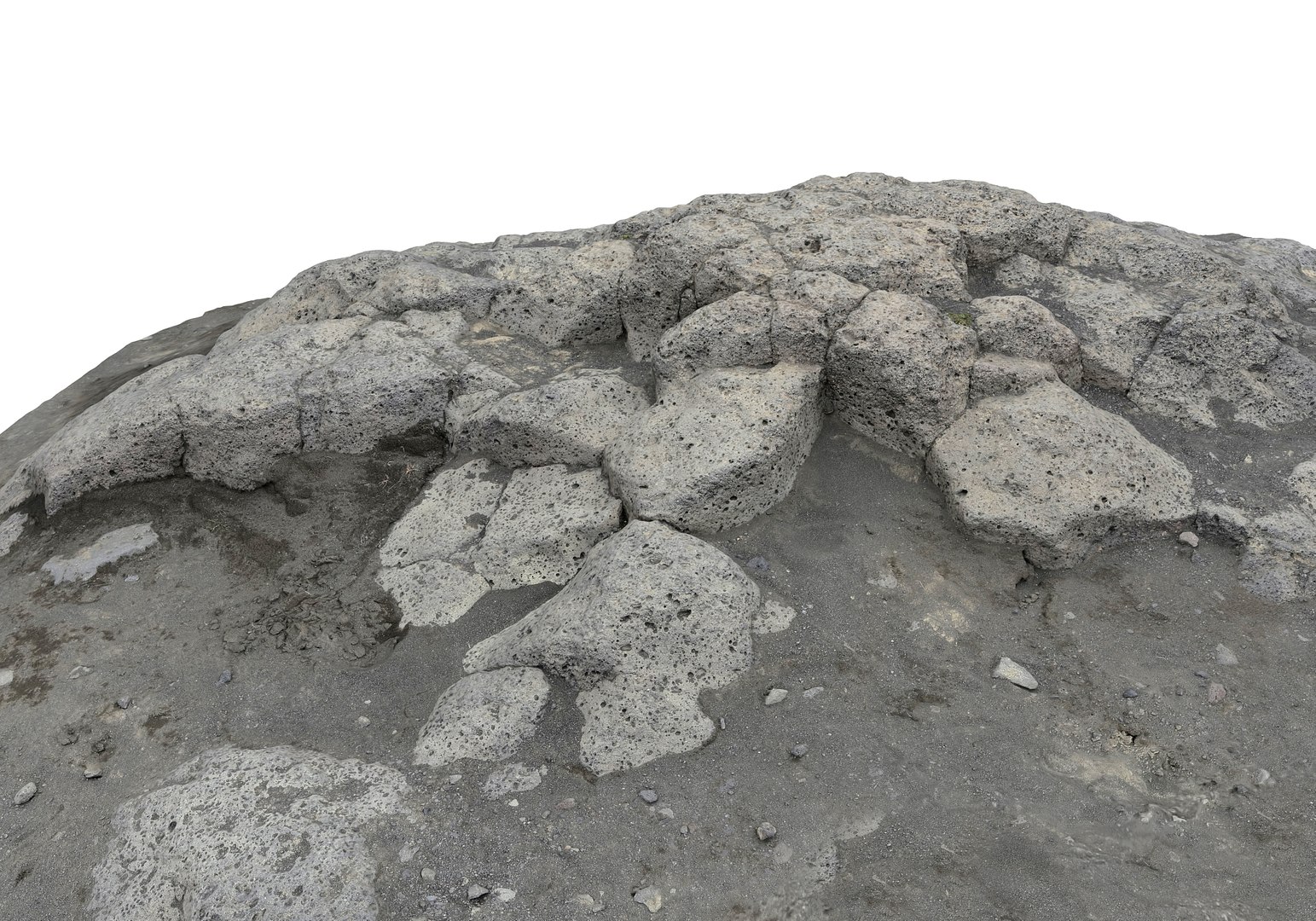 Iceland Basalt Ground 3D - TurboSquid 1607584