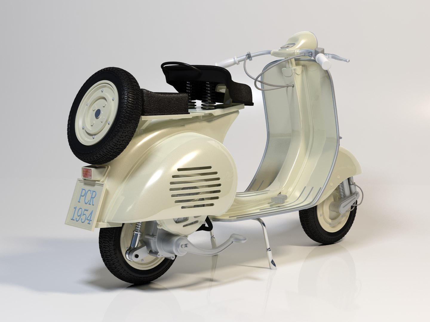 Maya Vespa Modeled