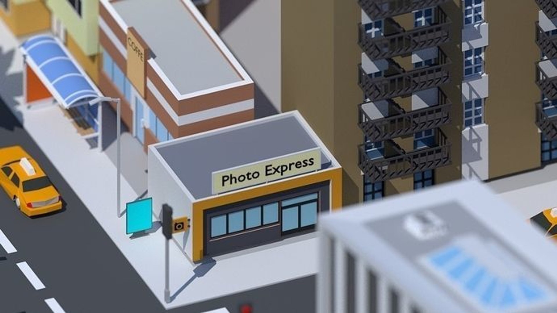 3D model city american - TurboSquid 1513249