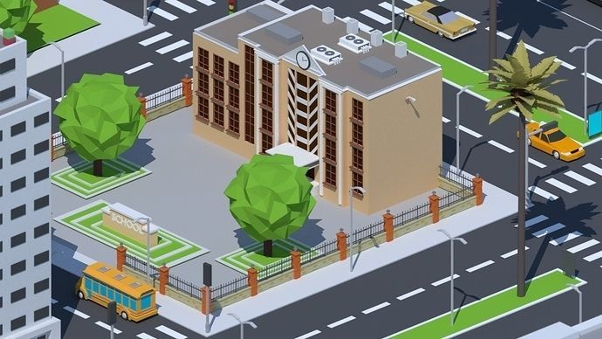 3D model city american - TurboSquid 1513249