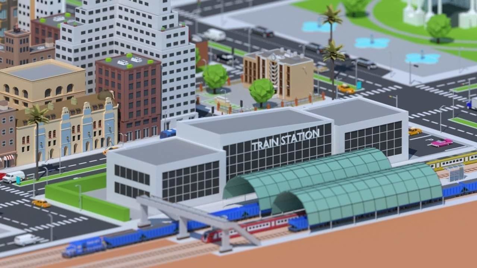 3D model city american - TurboSquid 1513249