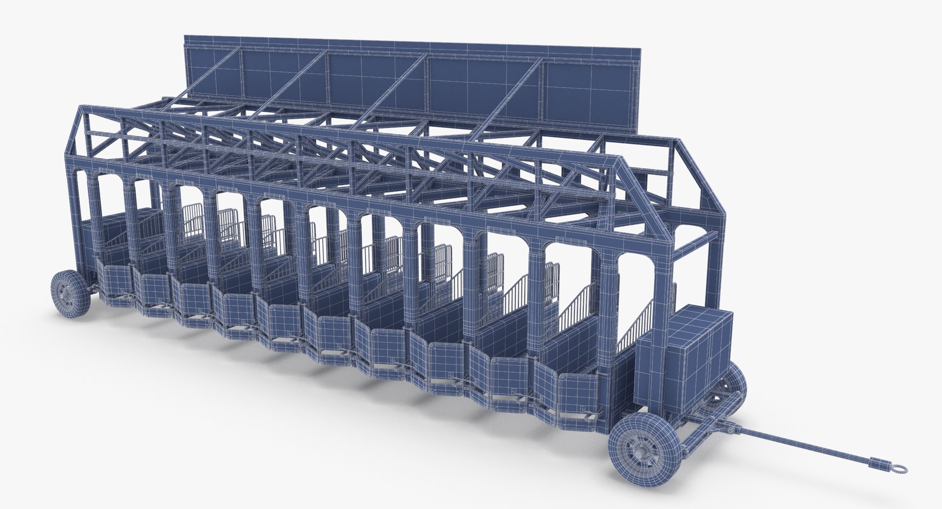 3D Horse Racing Starting Gates Model - TurboSquid 1645178