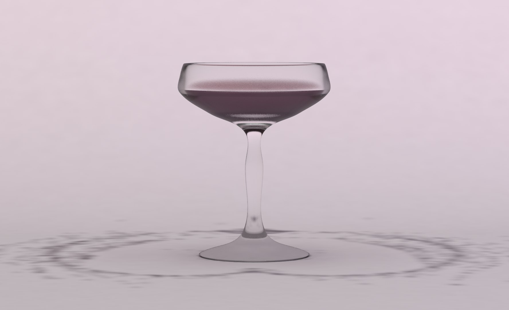 3D Model Cocktail Glass Martini - TurboSquid 1422695