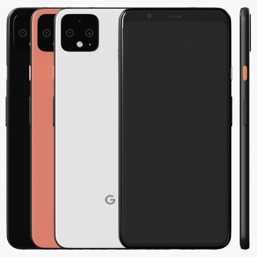 Google Pixel 4 XL All Colors 3D - TurboSquid 2064094