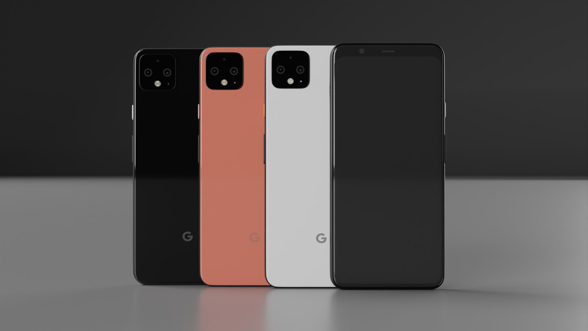Google Pixel 4 XL All Colors 3D - TurboSquid 2064094