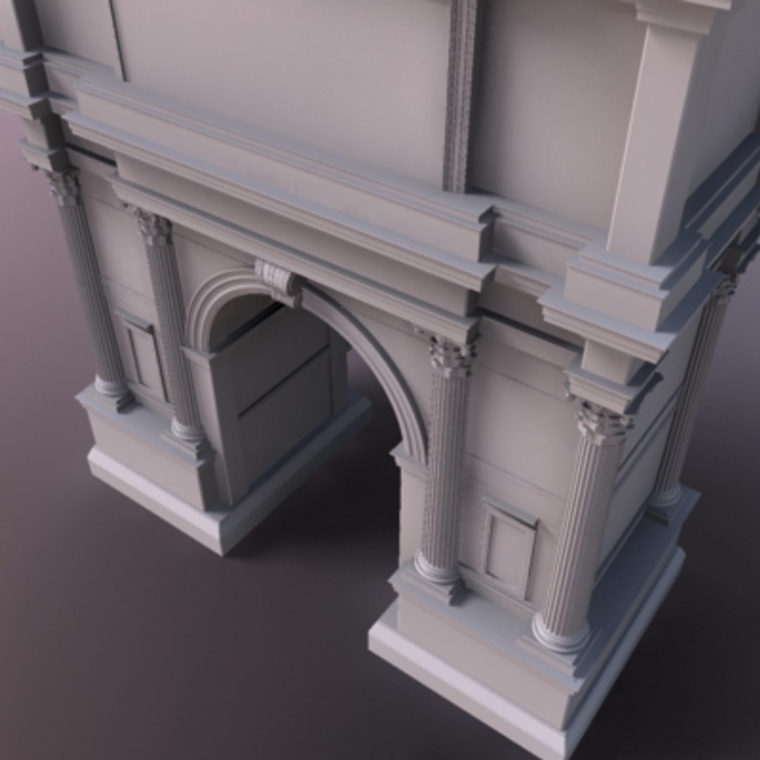 Roman Arch C4d