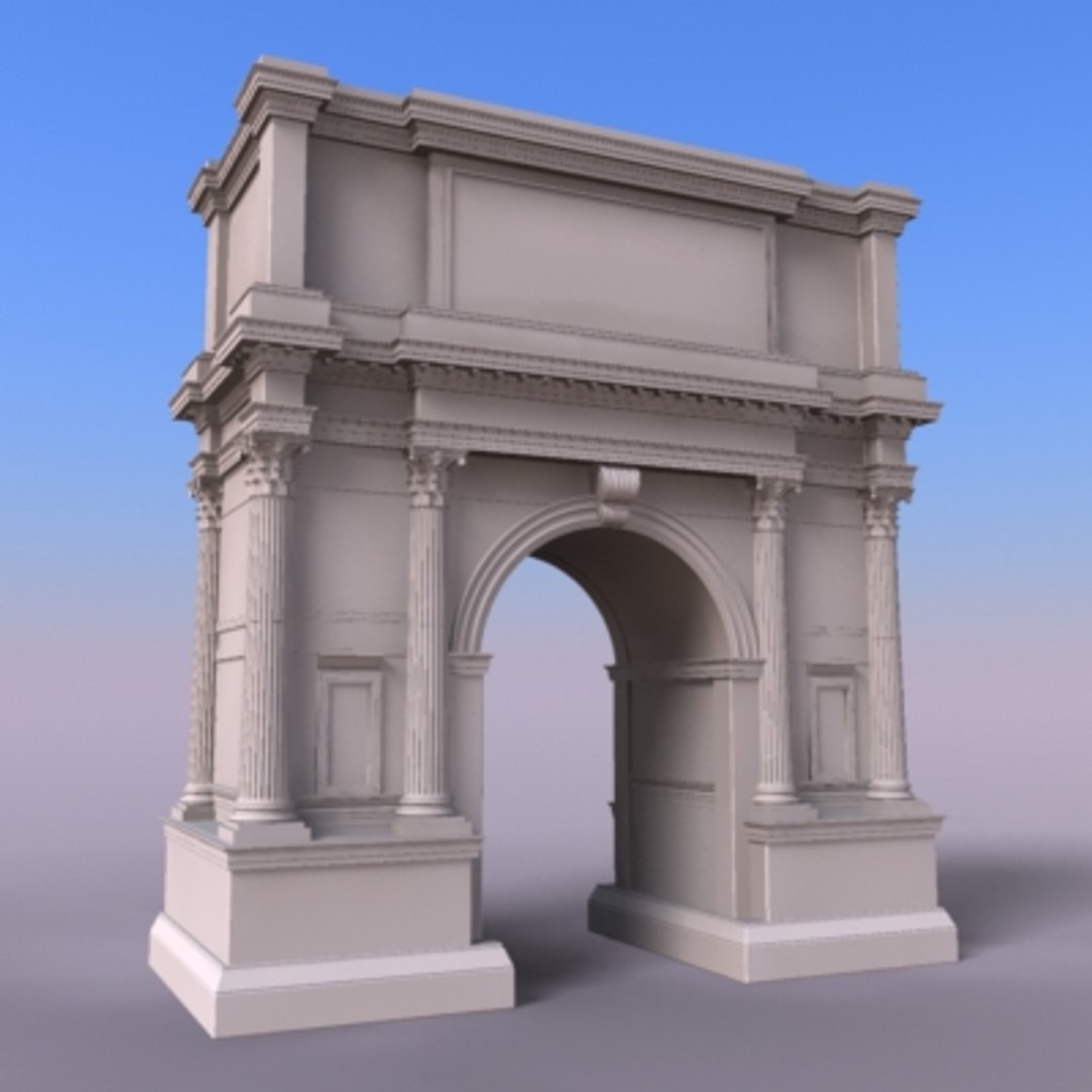 Roman Arch C4d