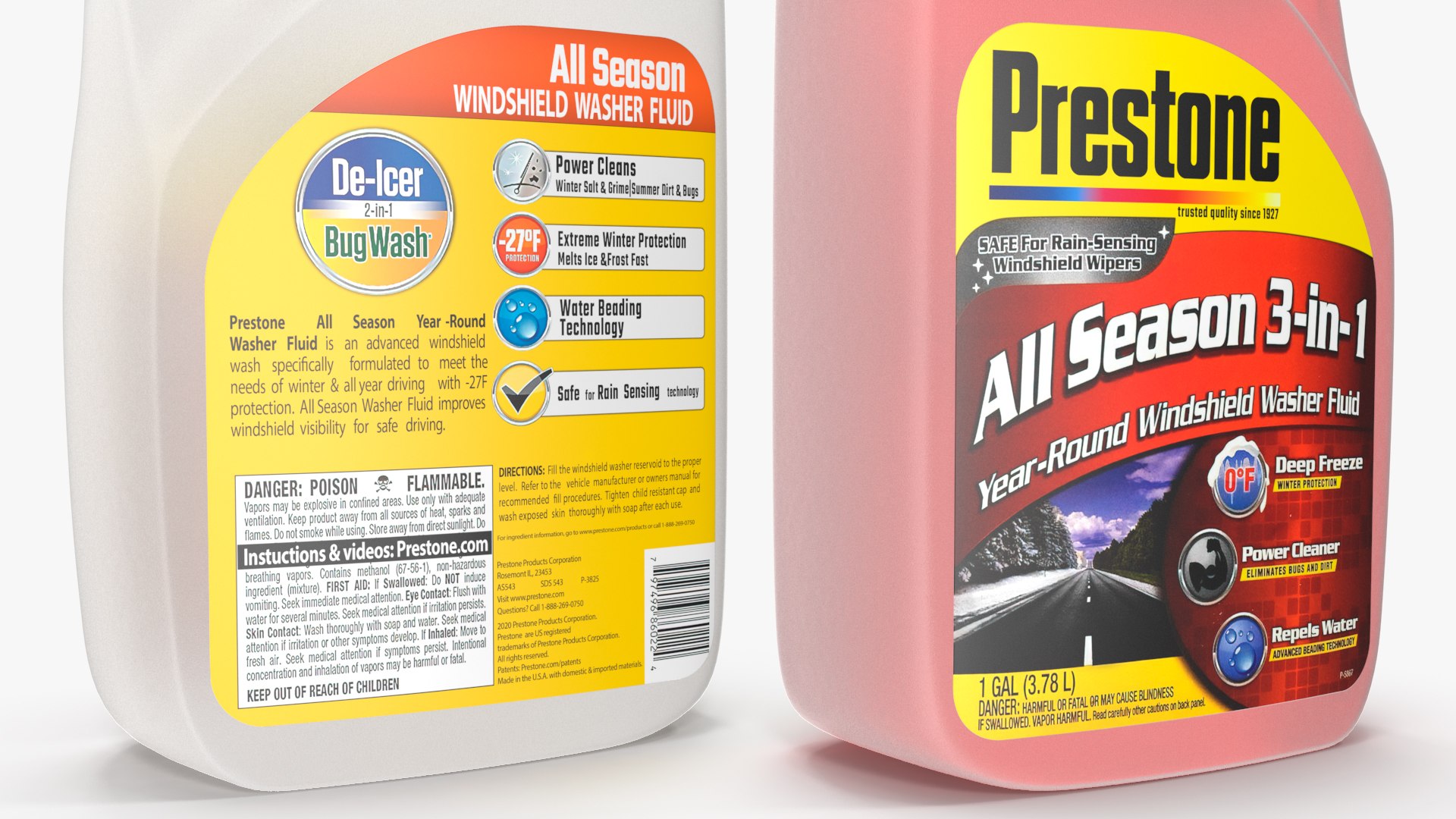 All Season Windshield Washer Fluid Prestone 3D - TurboSquid 2015840