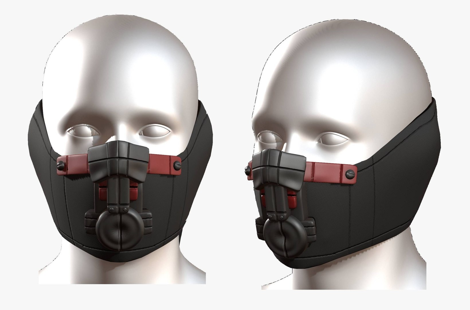 Gas Mask 3D - TurboSquid 1587773