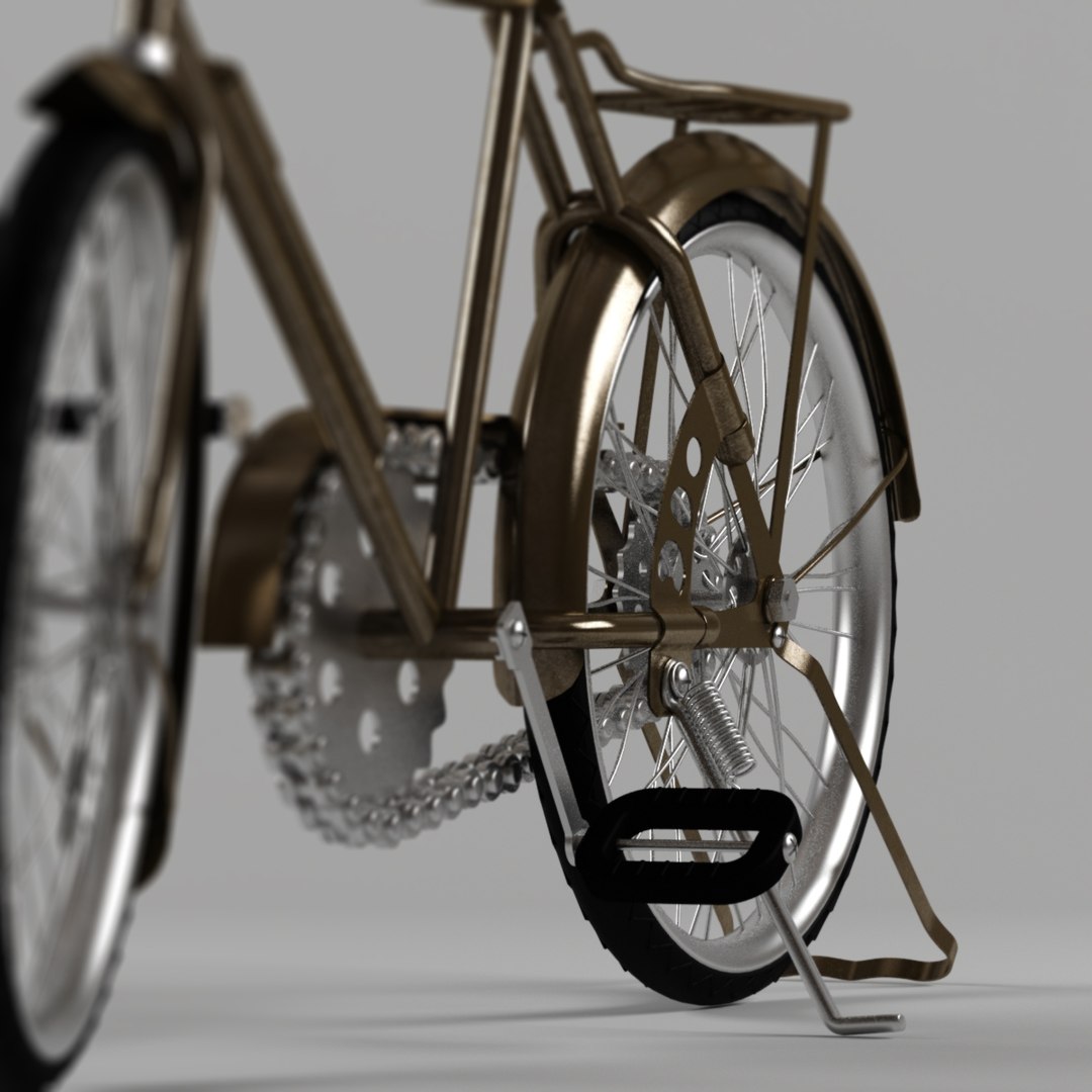 3ds max retro bike