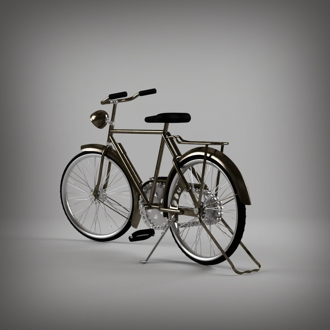 3ds max retro bike