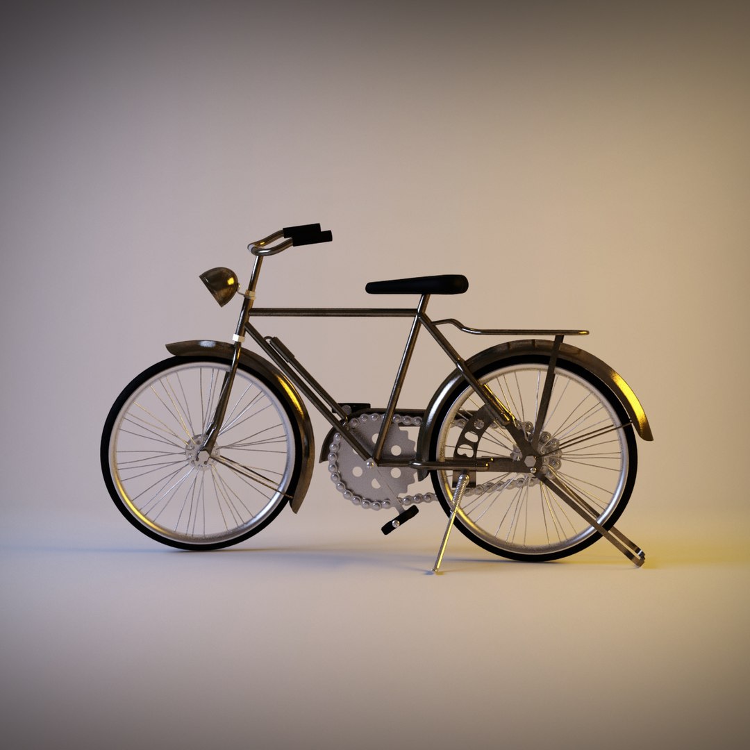 3ds max retro bike