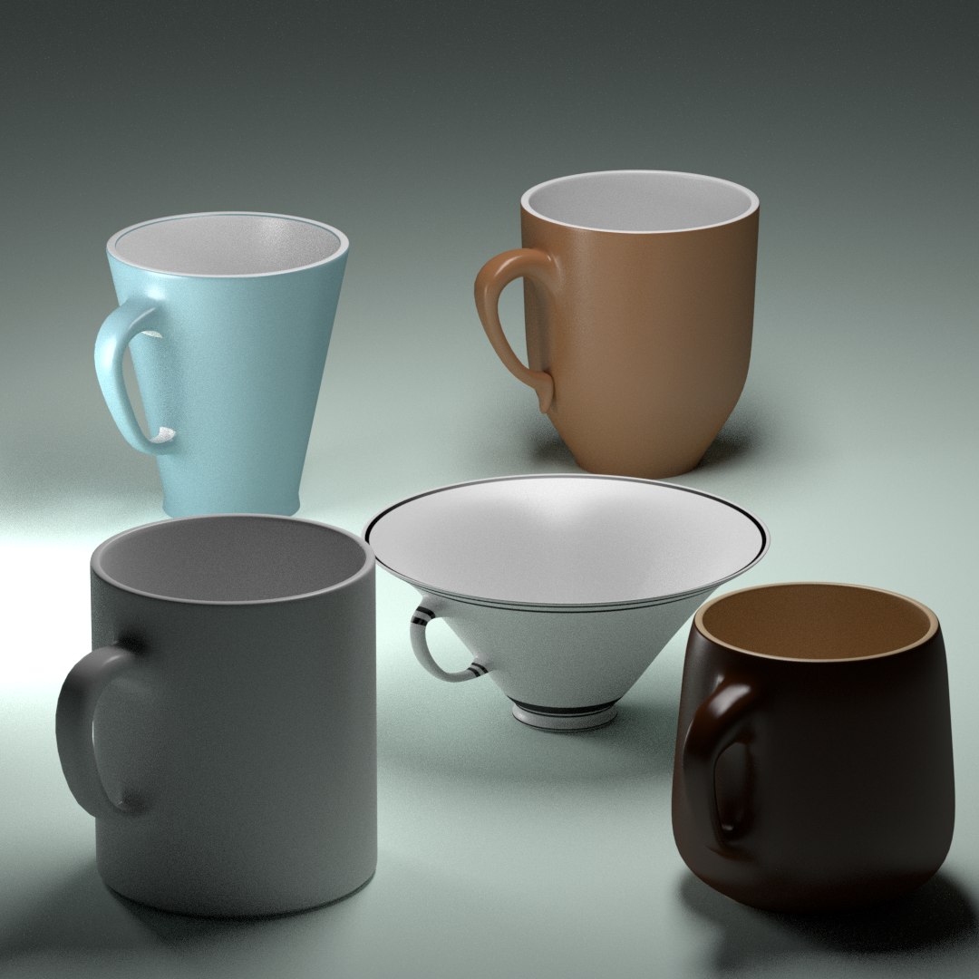 Mug Ceramic 3d Model