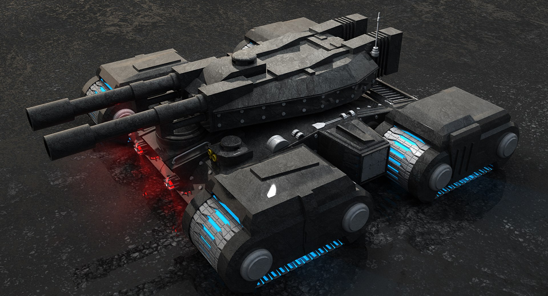 Concepts Combat Tank 3D Model - TurboSquid 1280798