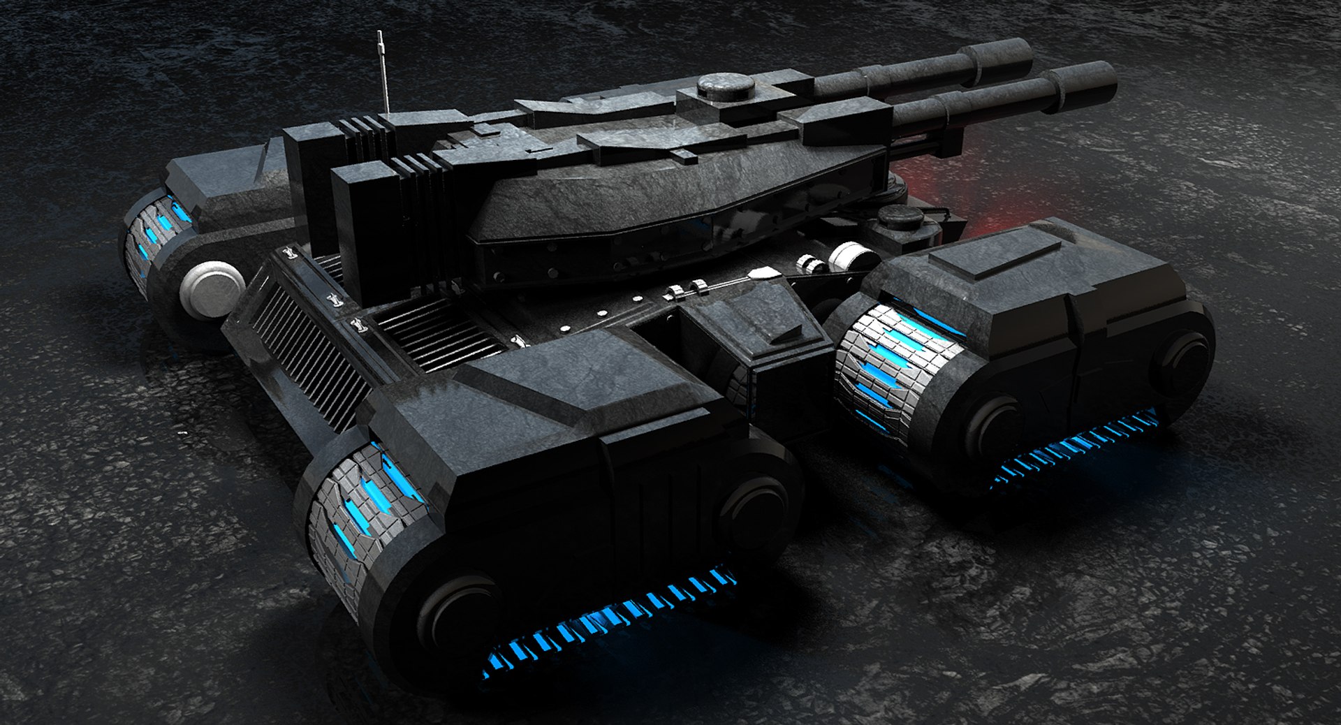 Concepts Combat Tank 3D Model - TurboSquid 1280798