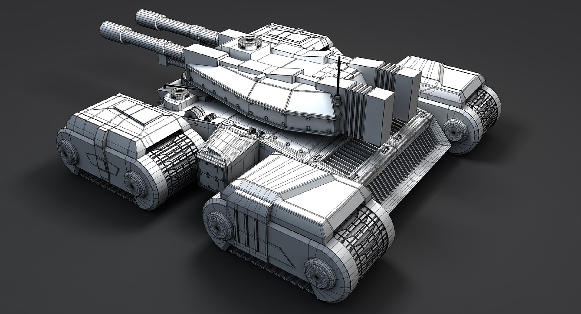 Concepts Combat Tank 3D Model - TurboSquid 1280798
