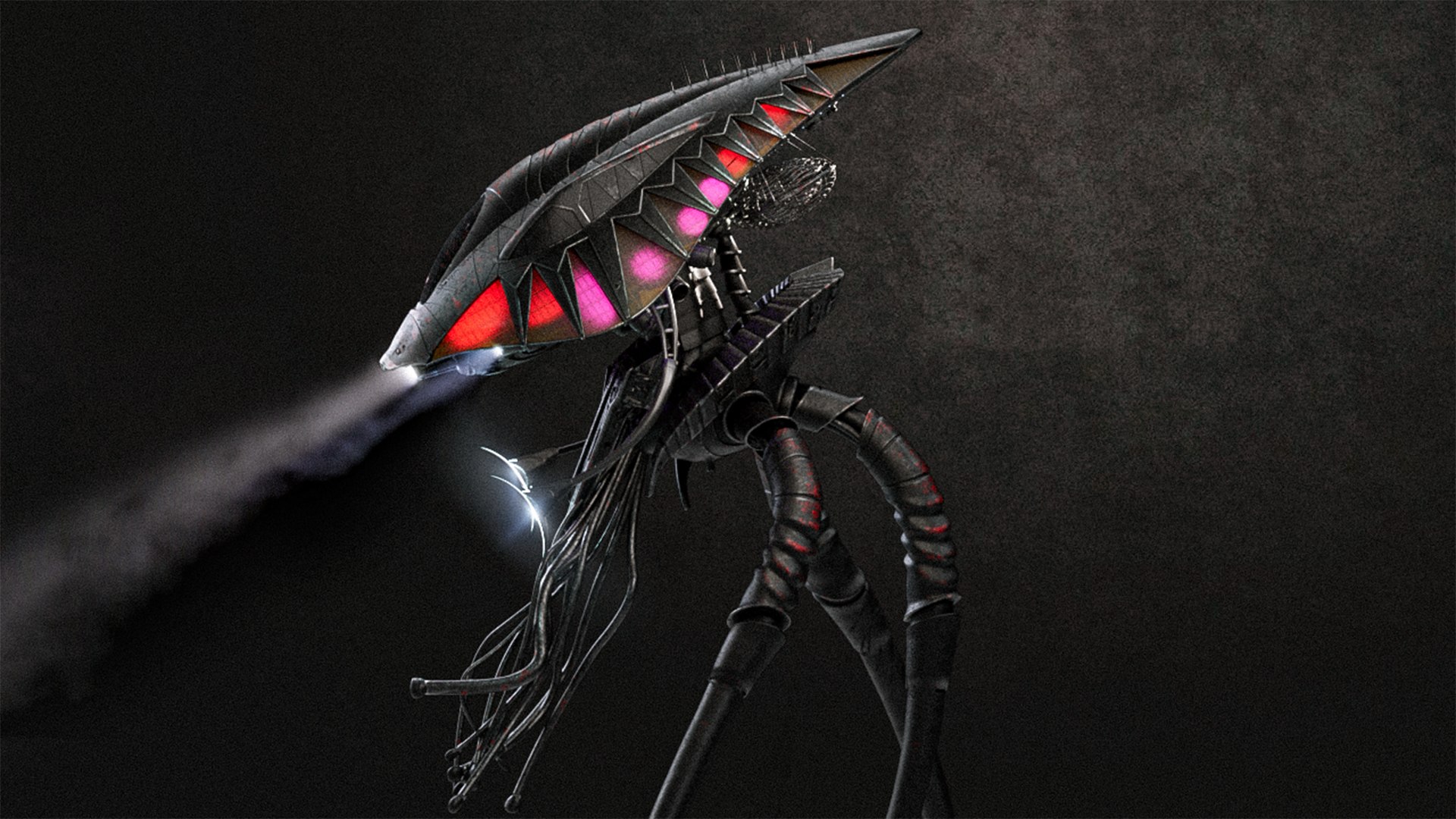 3D Alien Tripod Machine War Of The World - TurboSquid 2361023