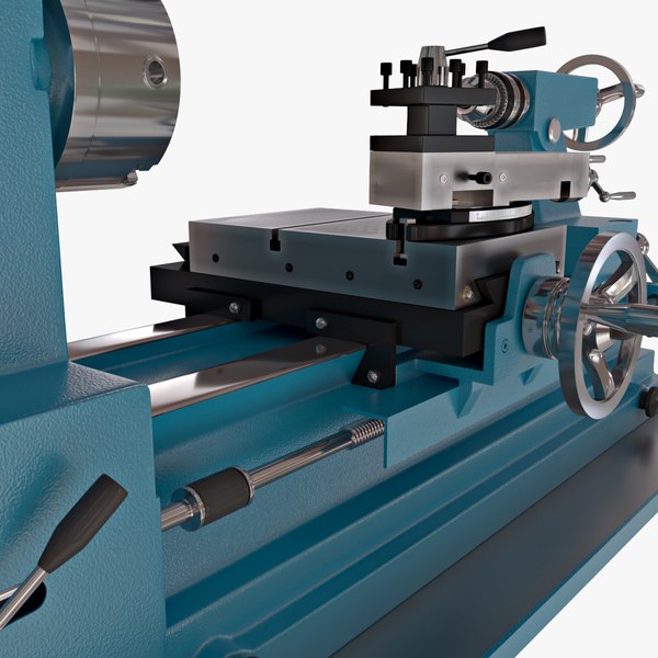 Lathe machine 3D model - TurboSquid 1163682
