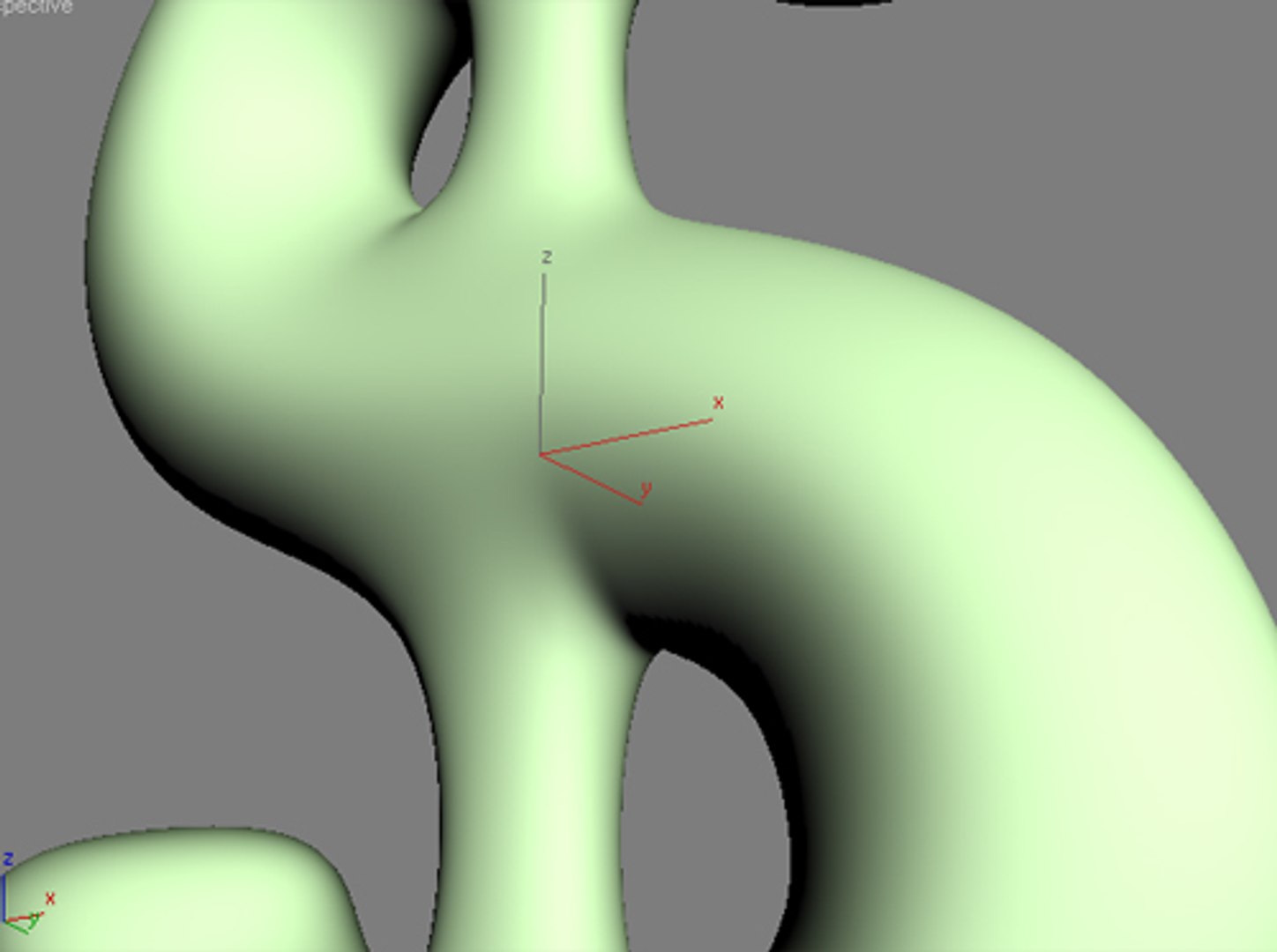 sign dollar 3d model