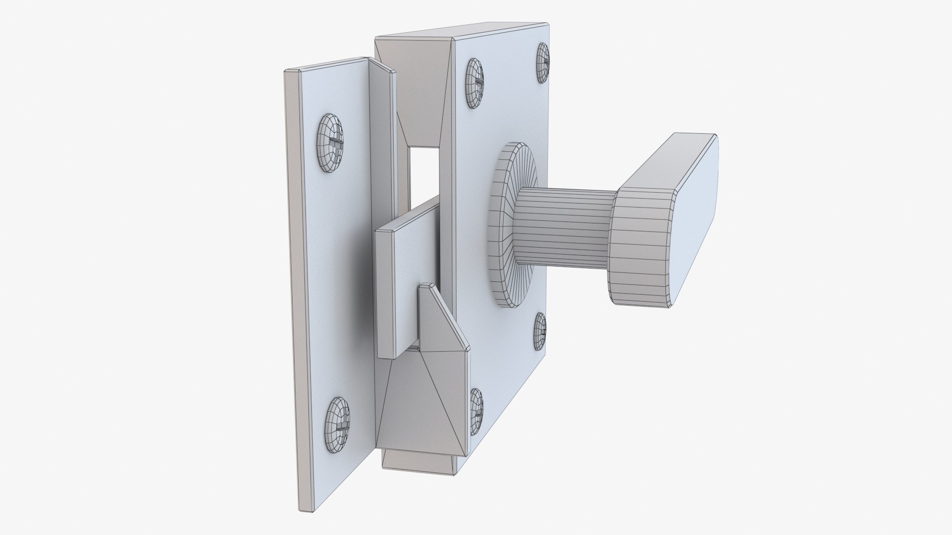 Gate Latche1 3D Model - TurboSquid 2104183