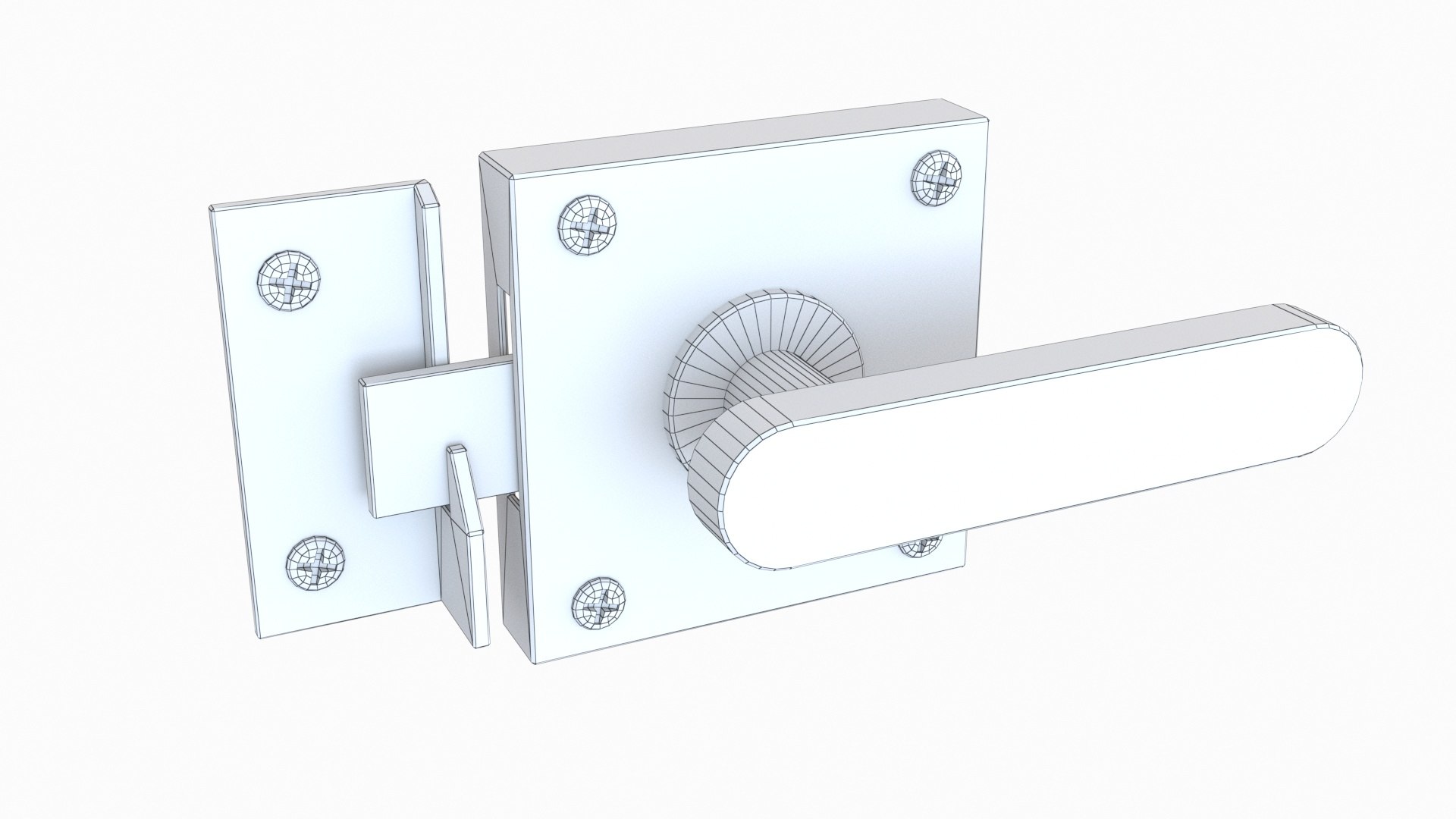 Gate Latche1 3D Model - TurboSquid 2104183