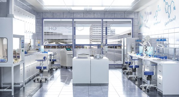 3D model scientific laboratory mega set - TurboSquid 1476717