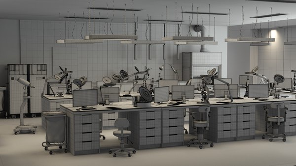 3D model scientific laboratory mega set - TurboSquid 1476717