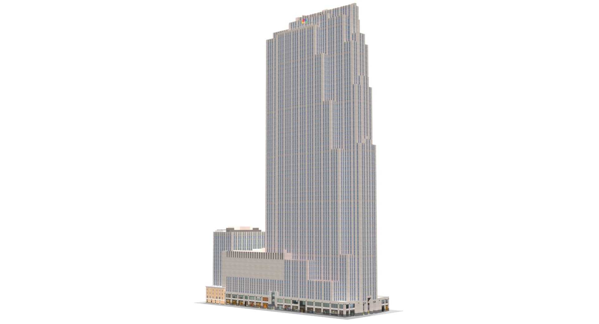 Center Comcast Building Model - TurboSquid 1313662