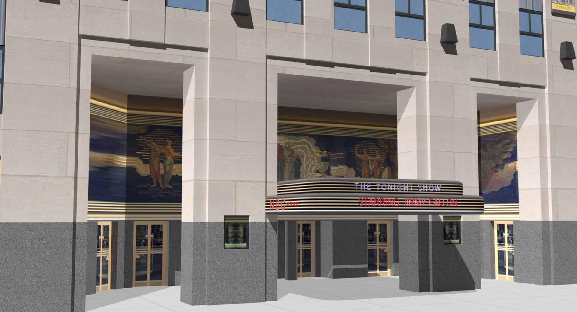 Center comcast building model - TurboSquid 1313662