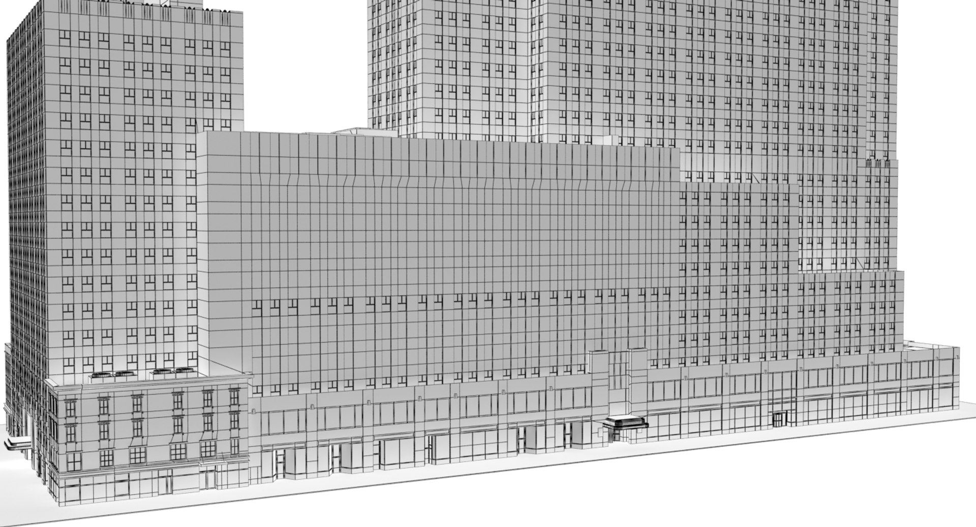 Center Comcast Building Model - TurboSquid 1313662