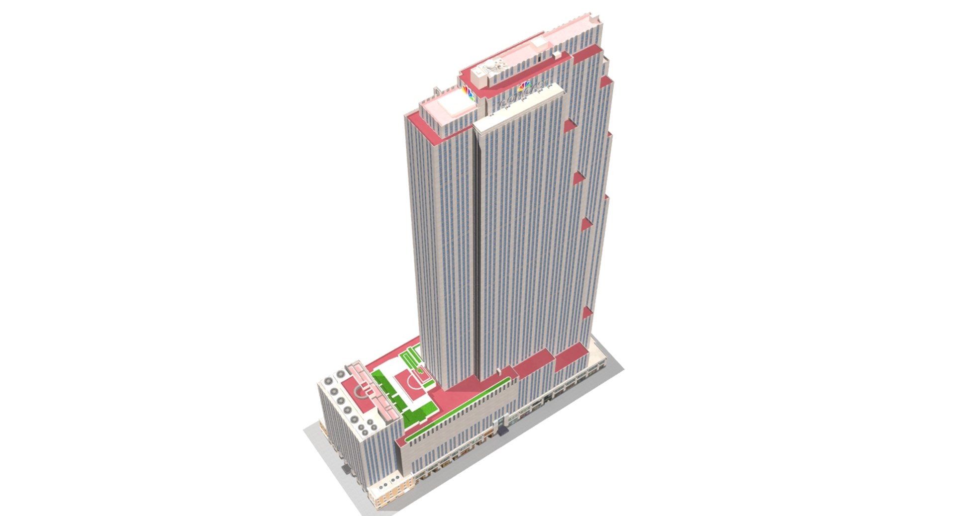 Center Comcast Building Model - TurboSquid 1313662