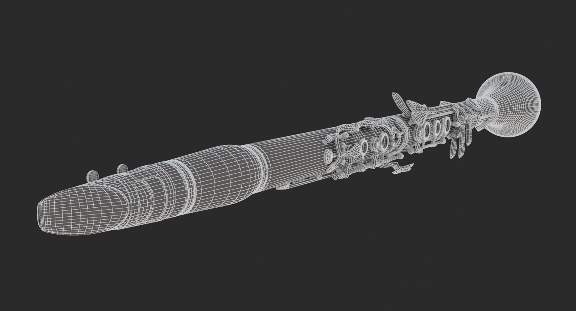 3D Clarinet Model - TurboSquid 1320019