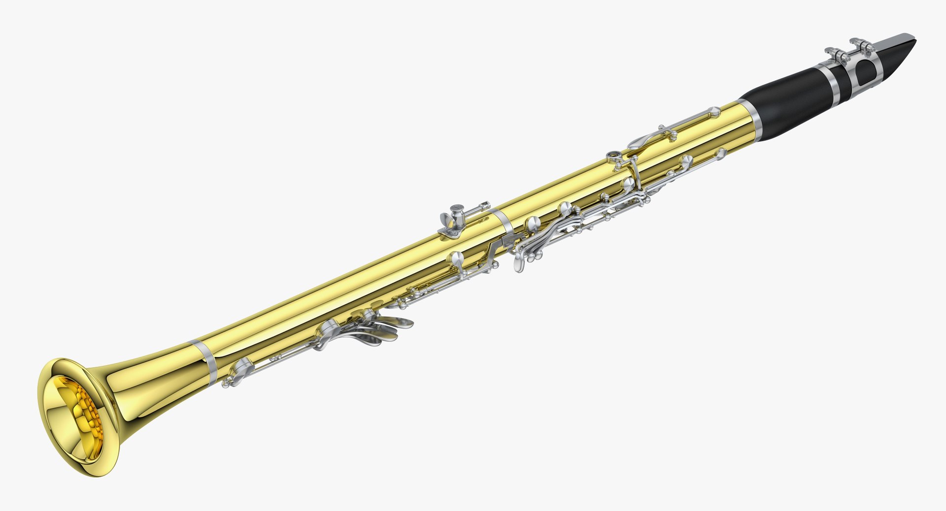 3D Clarinet Model - TurboSquid 1320019
