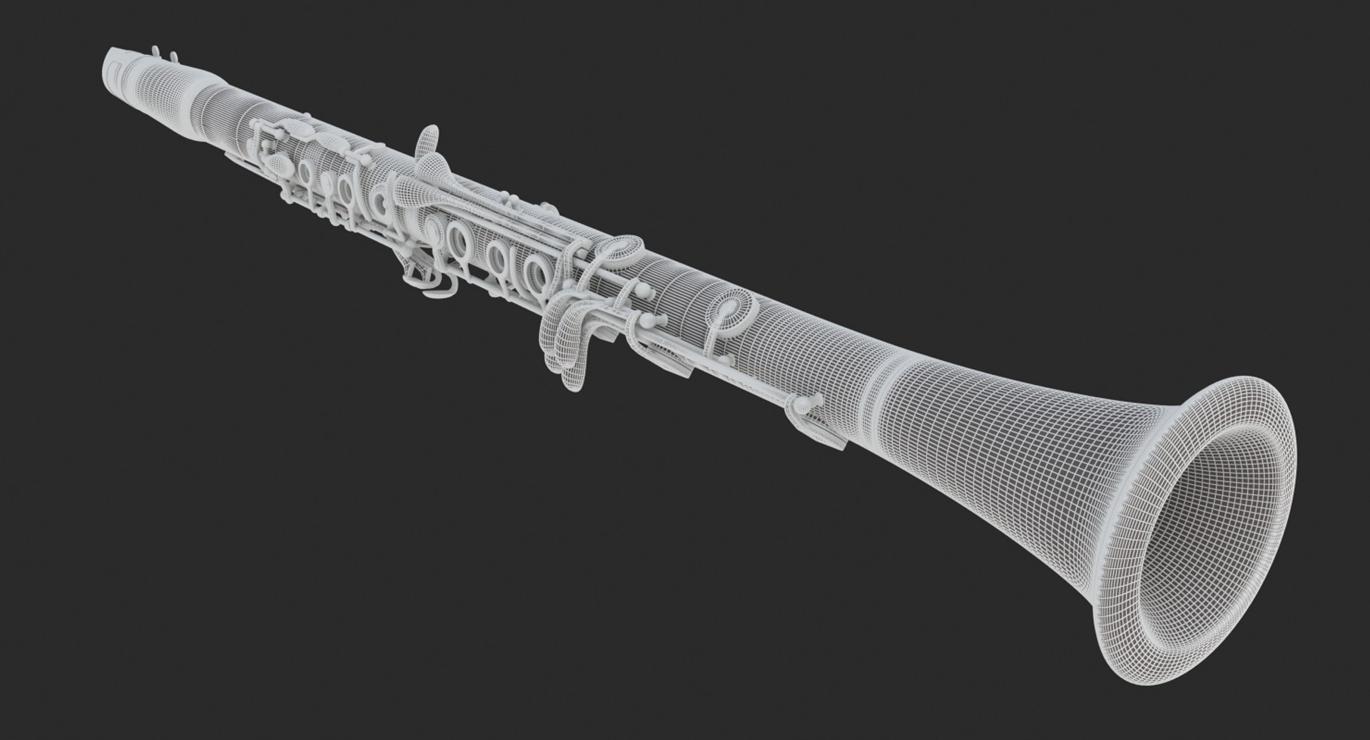 3D Clarinet Model - TurboSquid 1320019