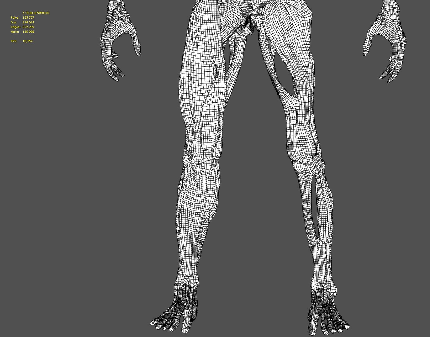 Rigging Skin 3D Model - TurboSquid 1409409