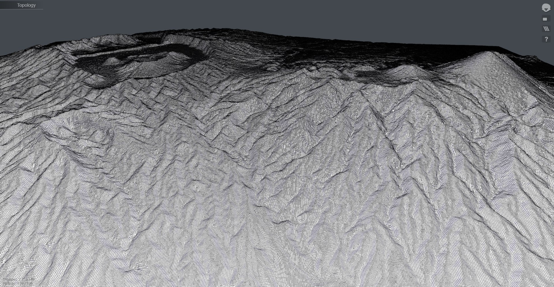 3D Mountain Landscape Volcano Merapi In Indonesia Model - TurboSquid ...
