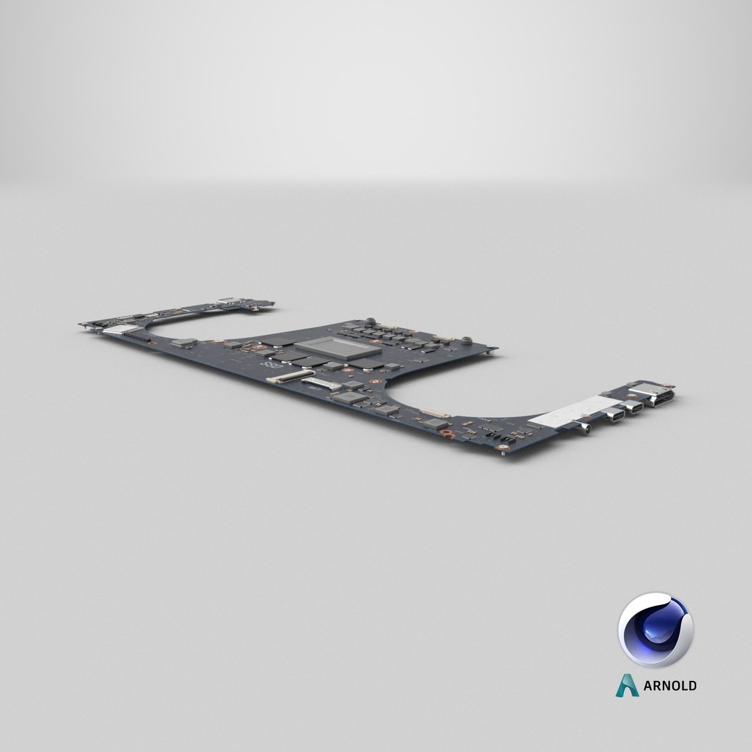 3D HP EliteBook X G1a Motherboard With Integrated CPU - TurboSquid 2462091