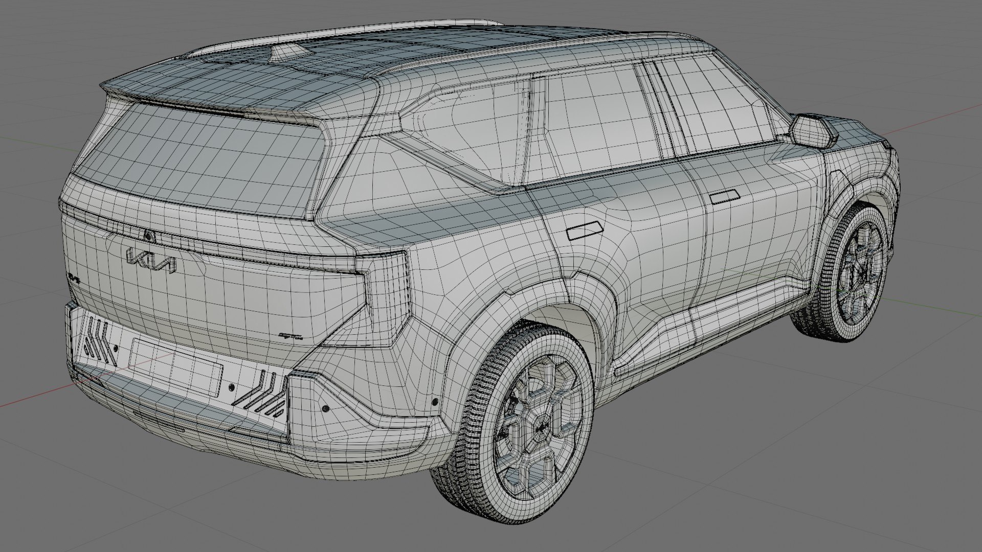 3D Kia EV5 GT-line 2026 With Interior - TurboSquid 2444820