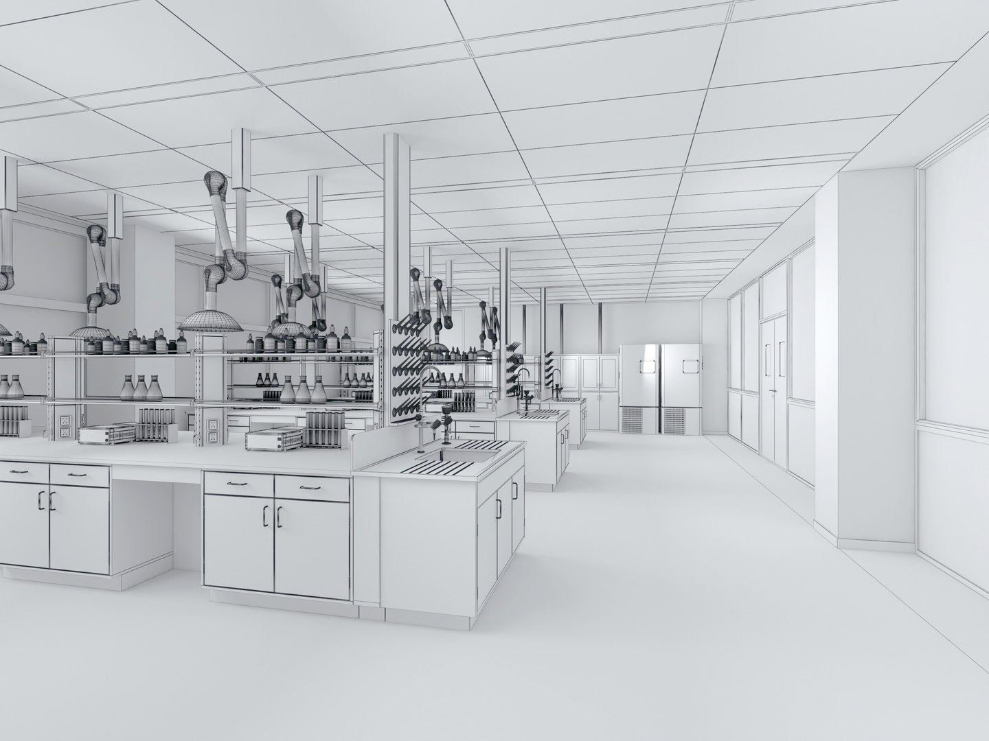 3D Laboratory - TurboSquid 2042968