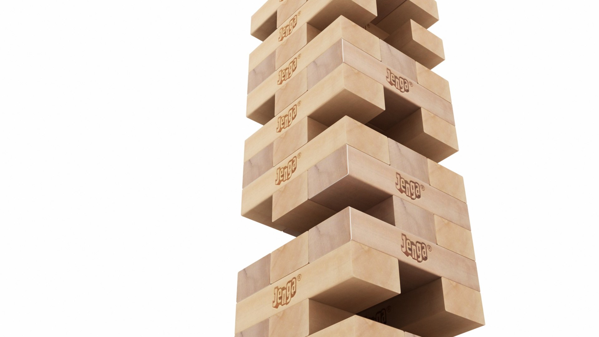 3D Model Jenga - TurboSquid 1503531