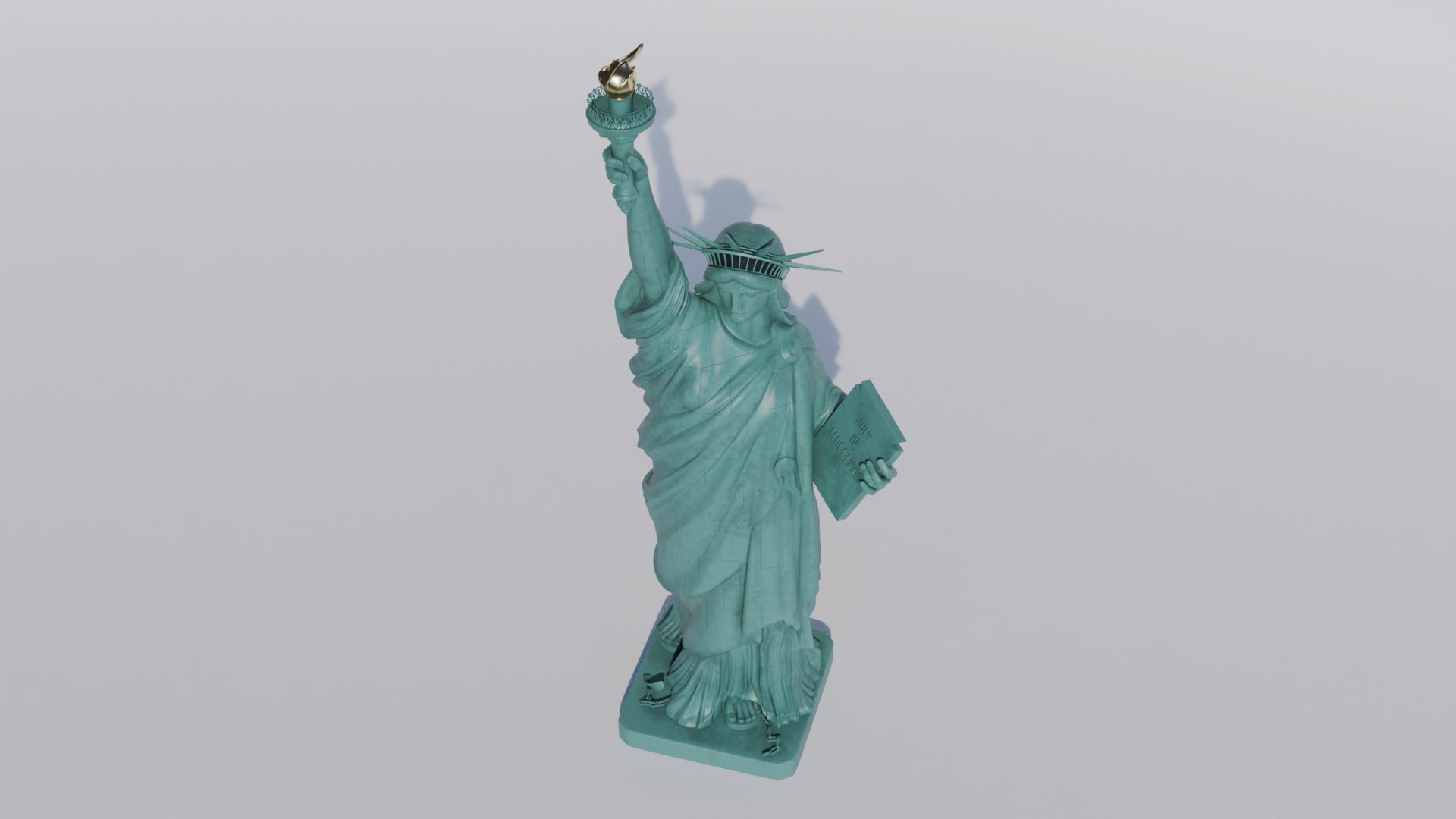 3D The Liberty Statue Model - TurboSquid 2255072
