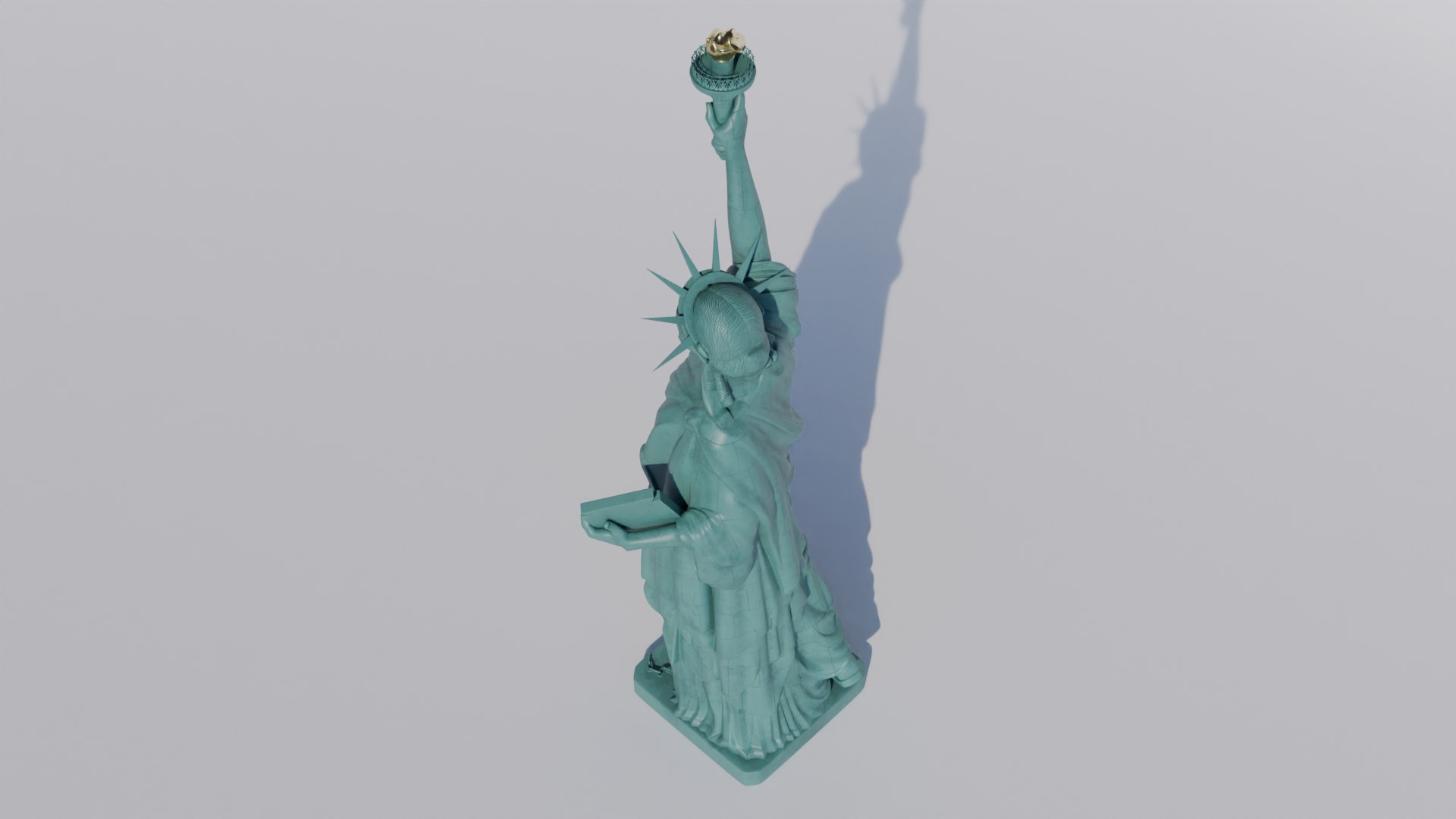 3D The Liberty Statue Model - TurboSquid 2255072