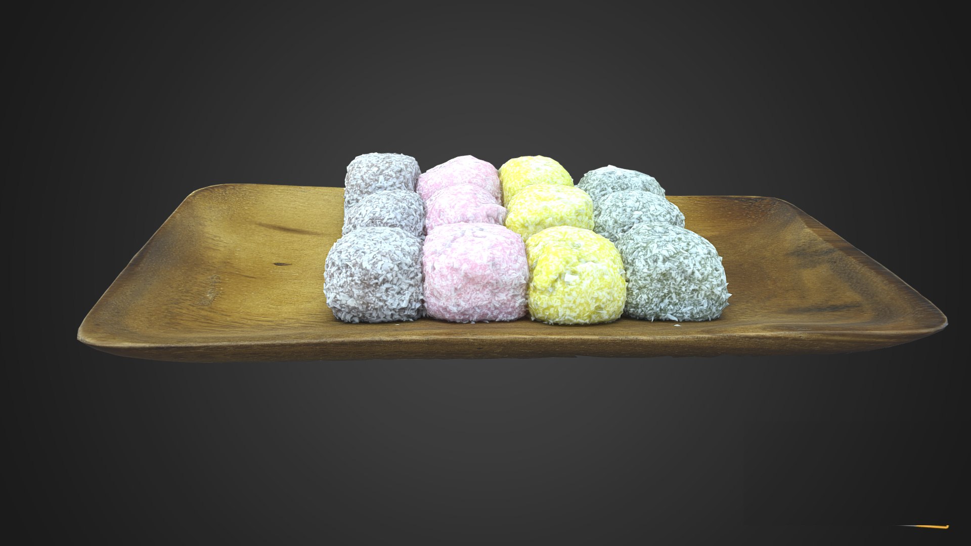 3D Model Korean Rice Cake 4 - TurboSquid 2015056