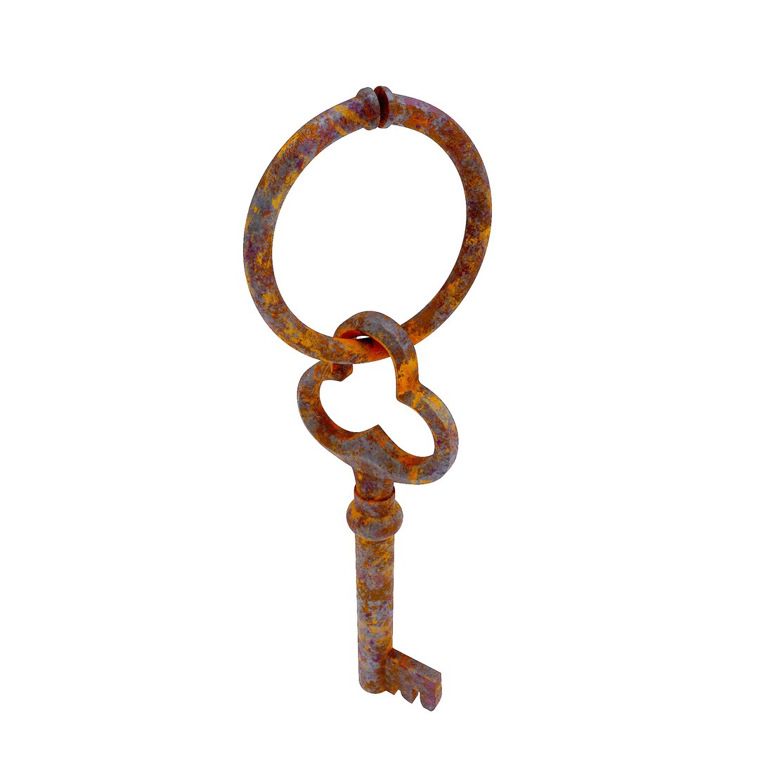 Old Gate Key Model - TurboSquid 1986595