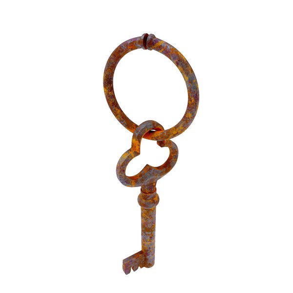 modelo 3d Old gate key - TurboSquid 1986595