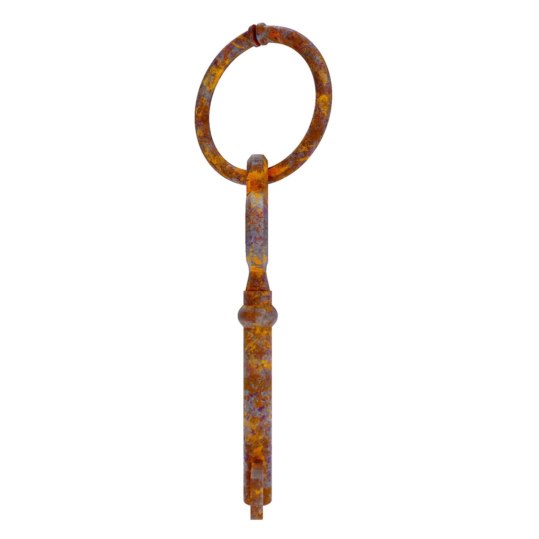 Old Gate Key Model - TurboSquid 1986595