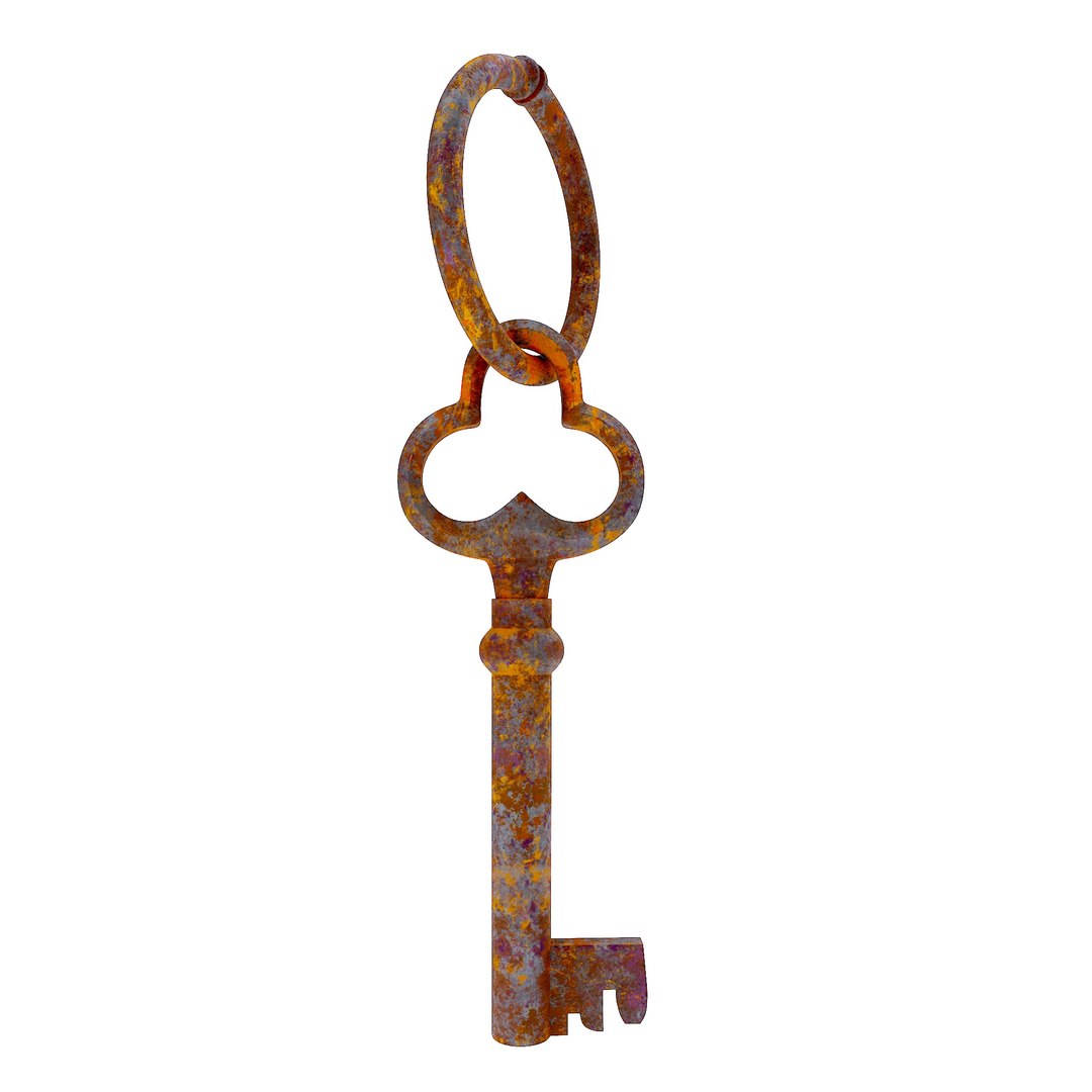 Old Gate Key Model - TurboSquid 1986595