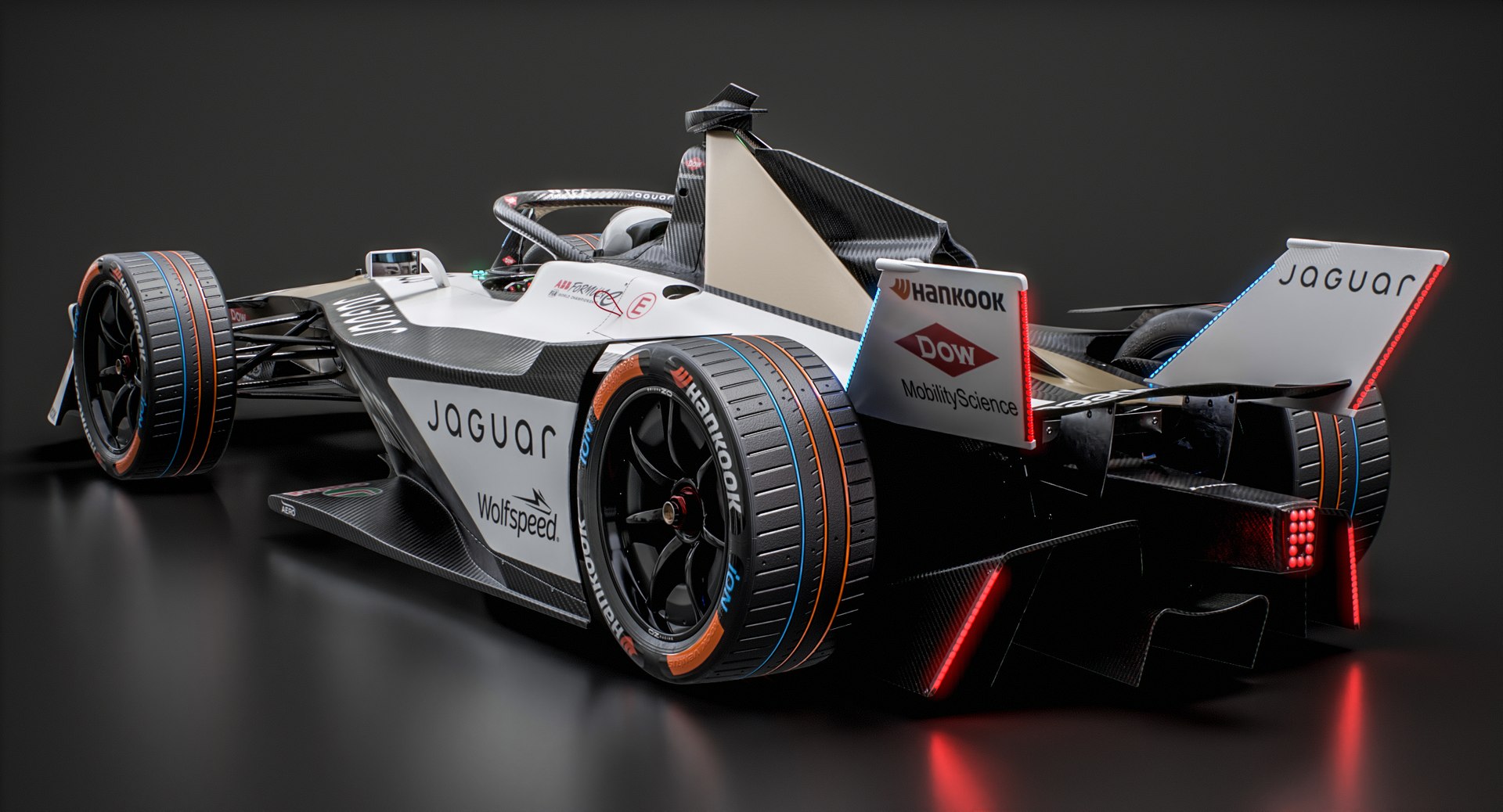 Jaguar TCS Racing Formula E Team 2025 Gen3 Race Car 3D Model ...