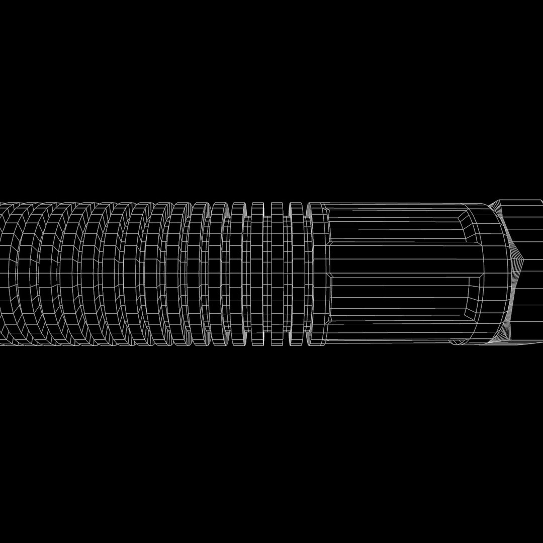 3d Model Flexible Cable