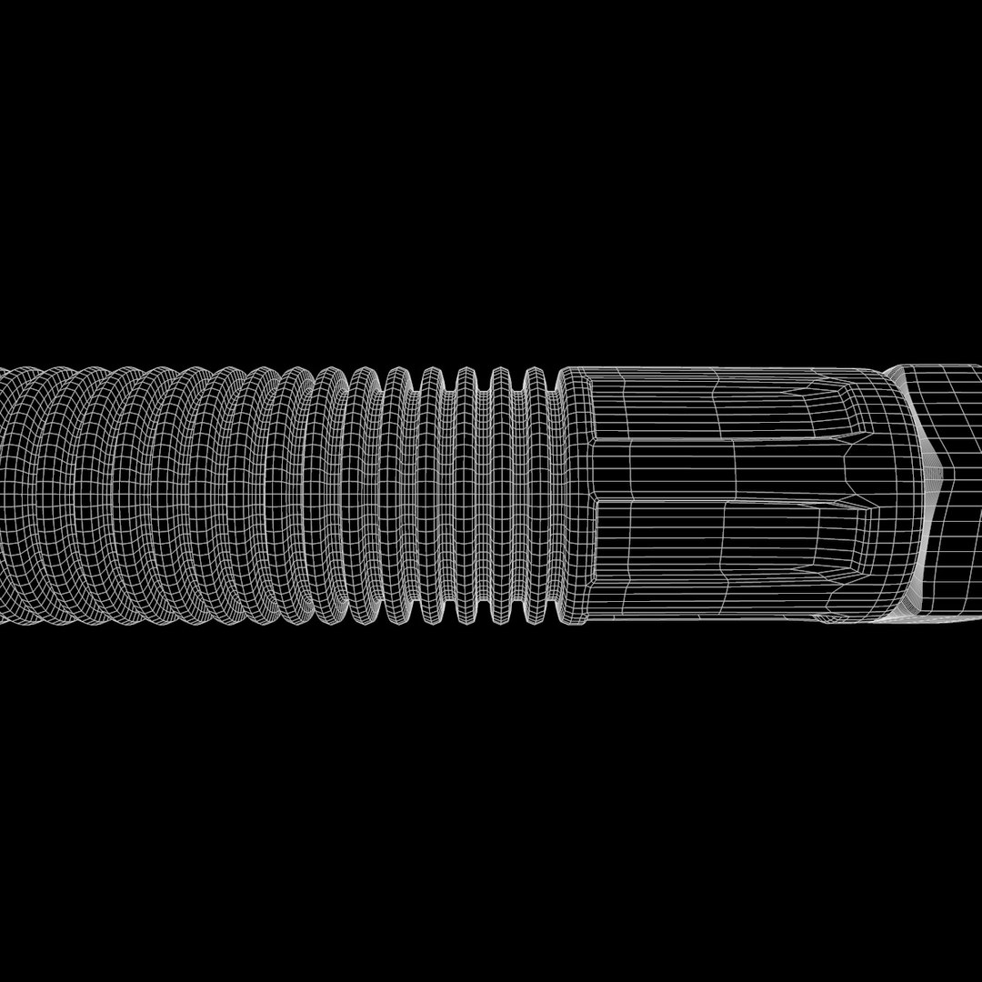 3d Model Flexible Cable